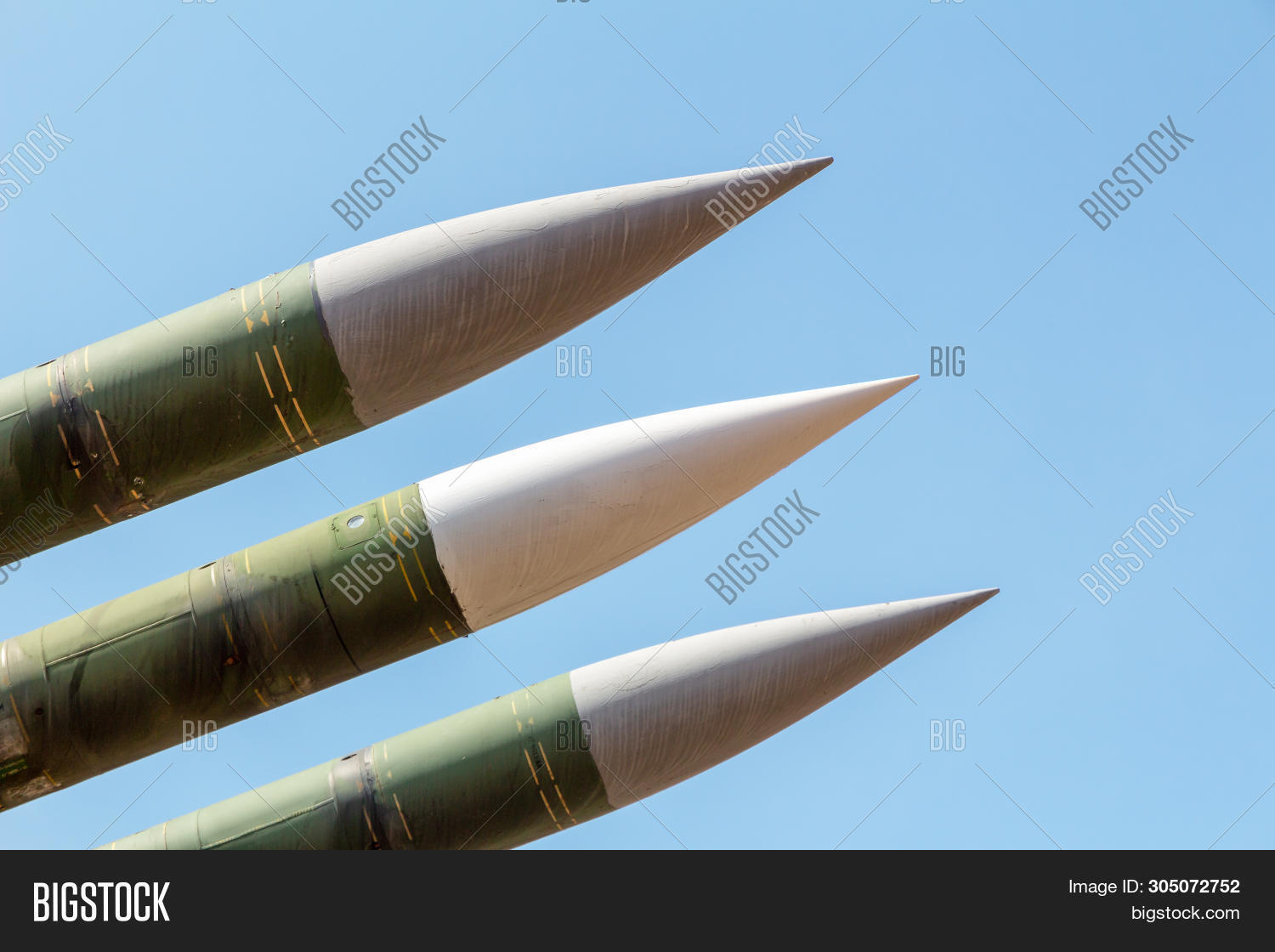 Imagen y foto Three Missiles Anti (prueba gratis) | Bigstock
