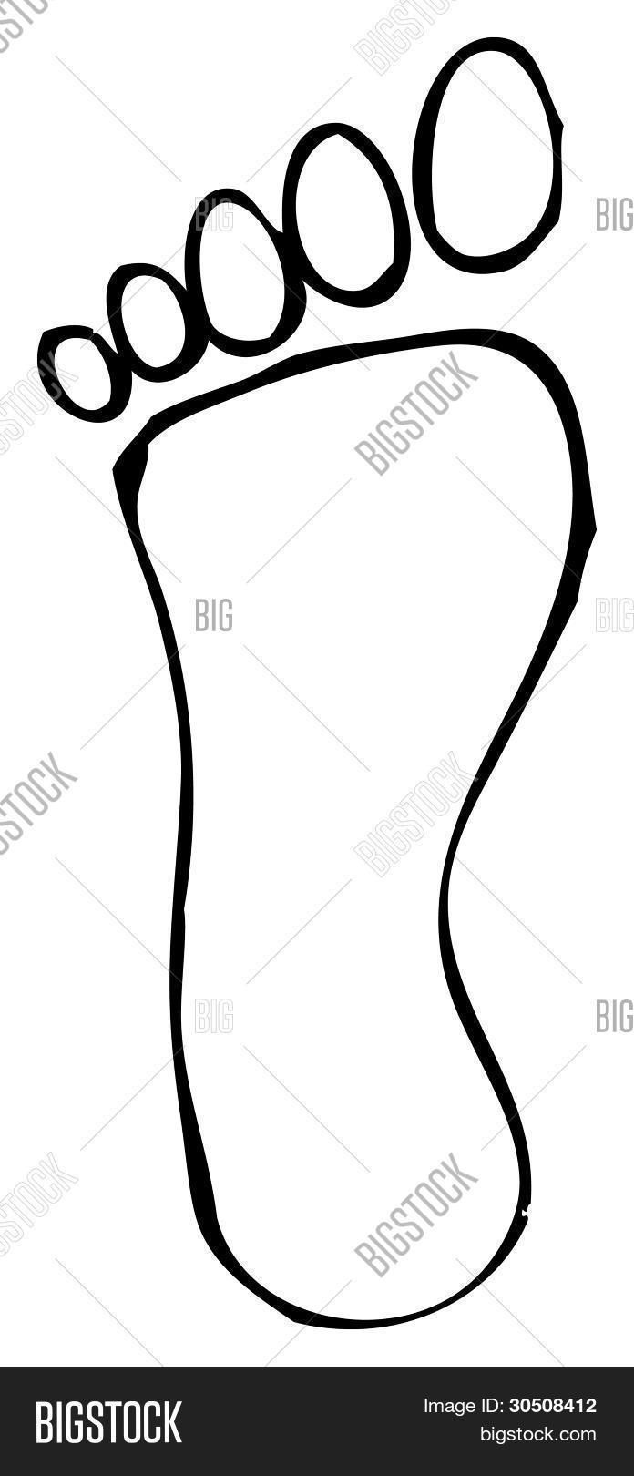 Cartoon Footprint Image & Photo (Free Trial) | Bigstock