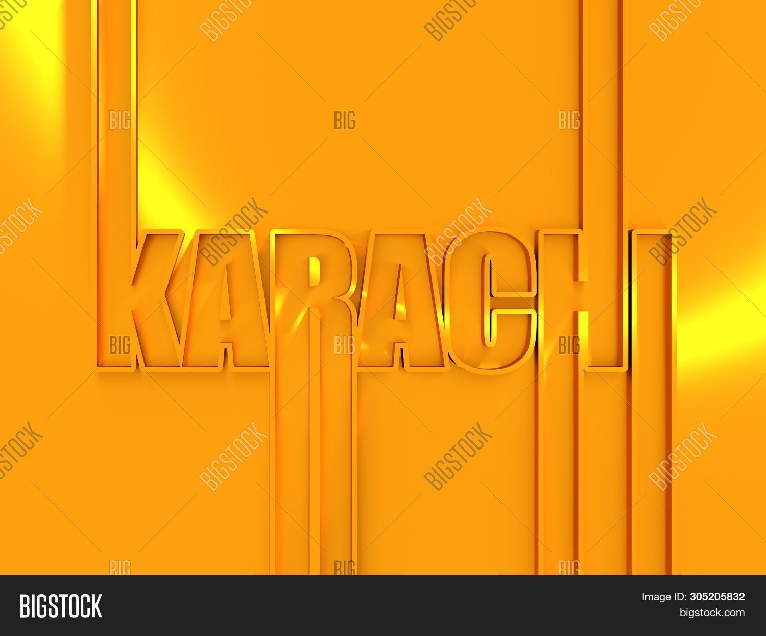 Karachi City Name Image & Photo (Free Trial) | Bigstock