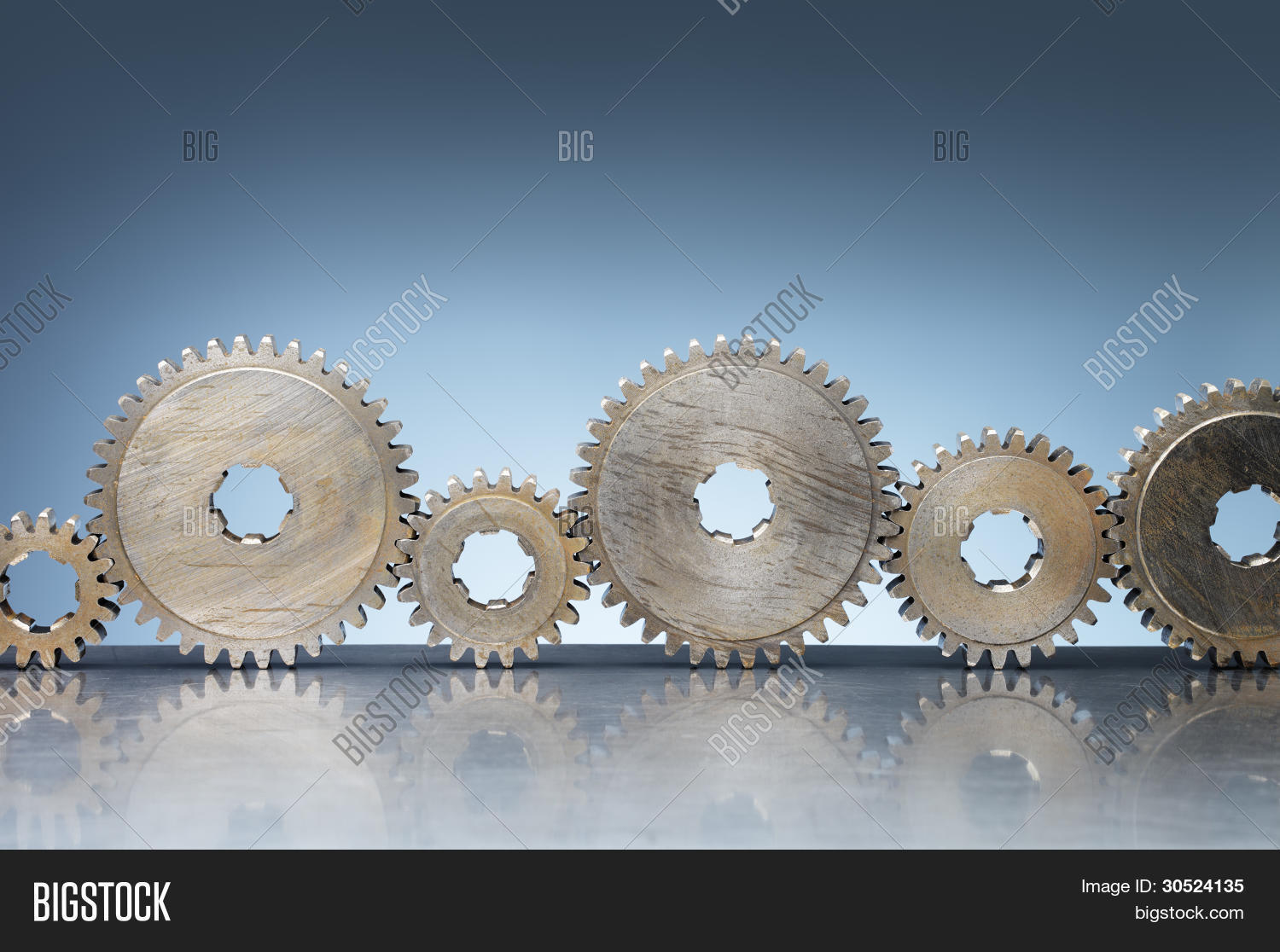 Old Steel Cog Wheels Image & Photo (Free Trial) | Bigstock