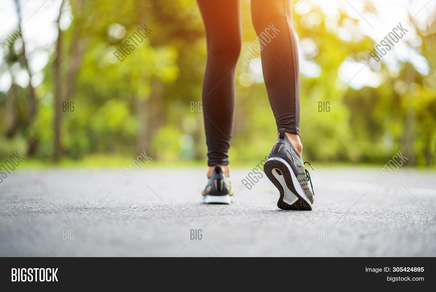 Runner Feet Running On Image & Photo (Free Trial) | Bigstock