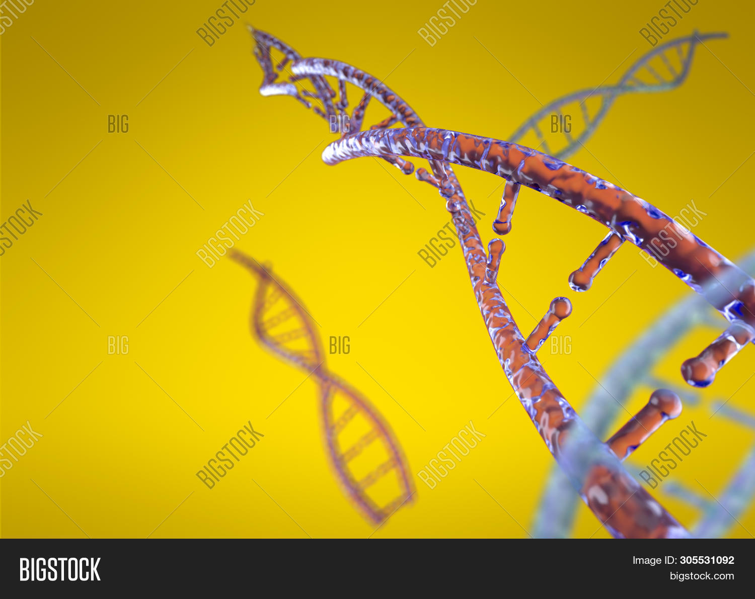 3d Model Dna. 3d Image & Photo (Free Trial) | Bigstock