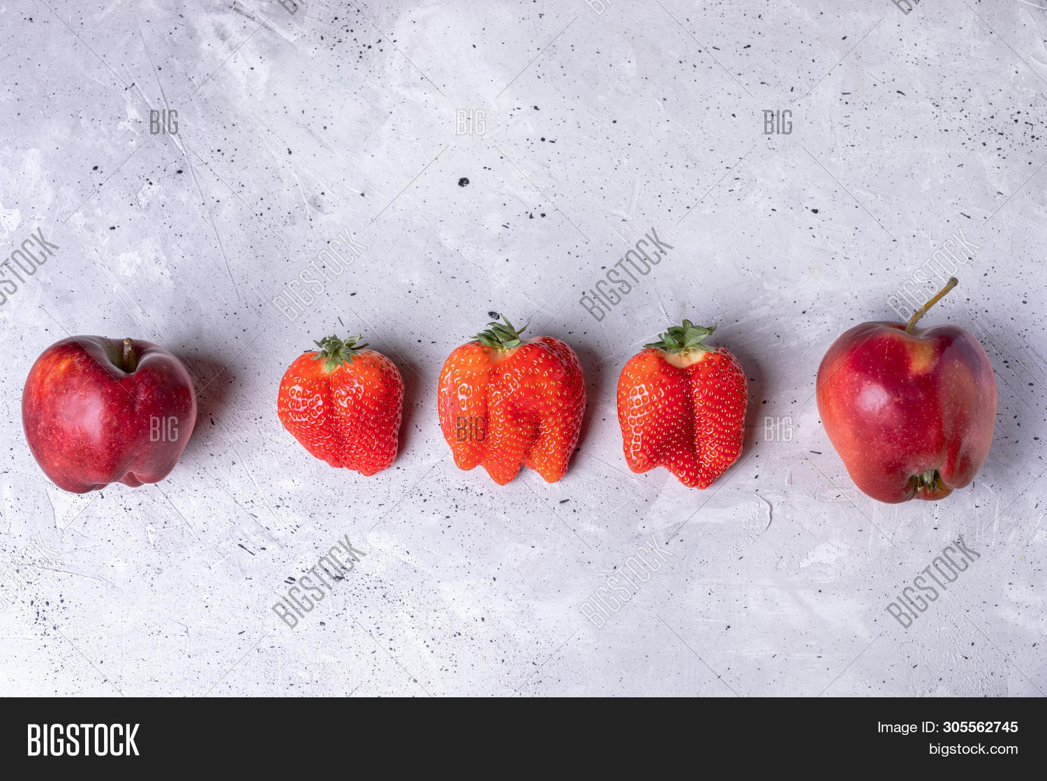 Ugly Two Apples Three Image & Photo (Free Trial) | Bigstock