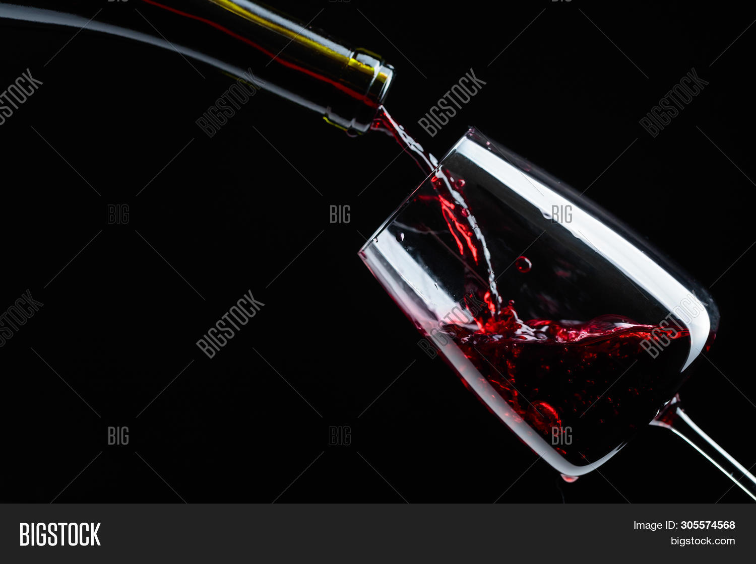 Red Wine Being Poured Image & Photo (Free Trial) | Bigstock