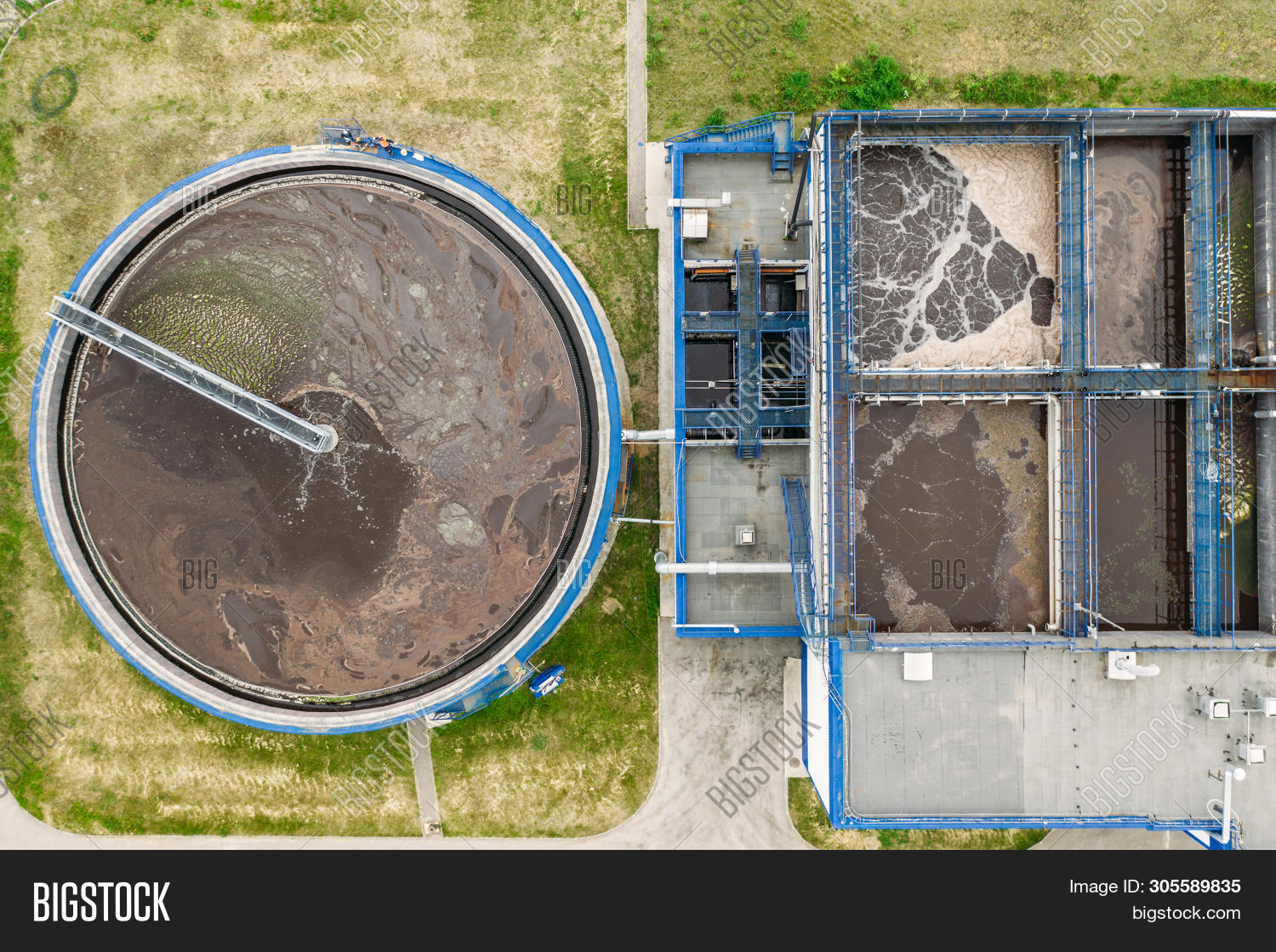 Sewage Treatment Plant Image & Photo (Free Trial) | Bigstock