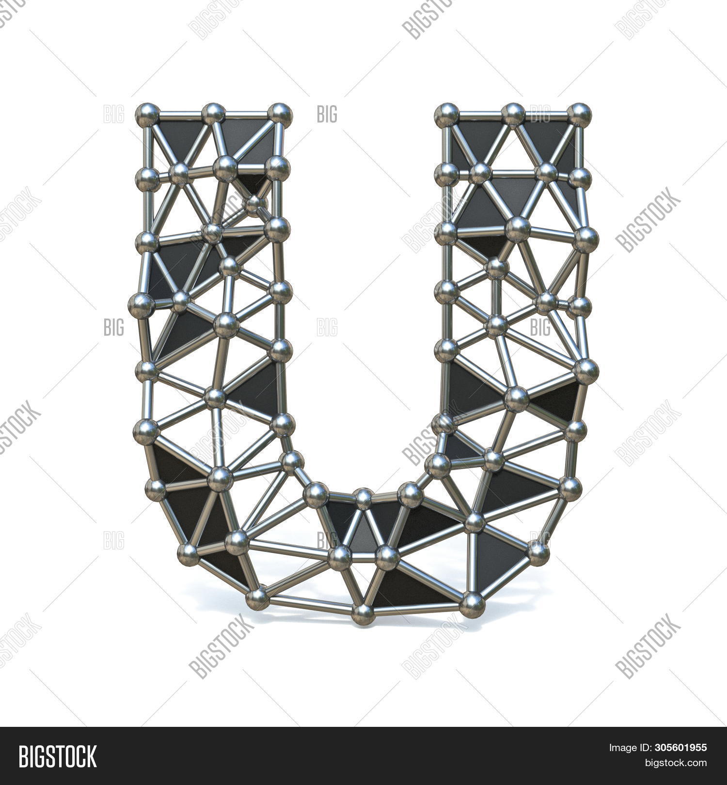 Wire Low Poly Black Image & Photo (Free Trial) | Bigstock