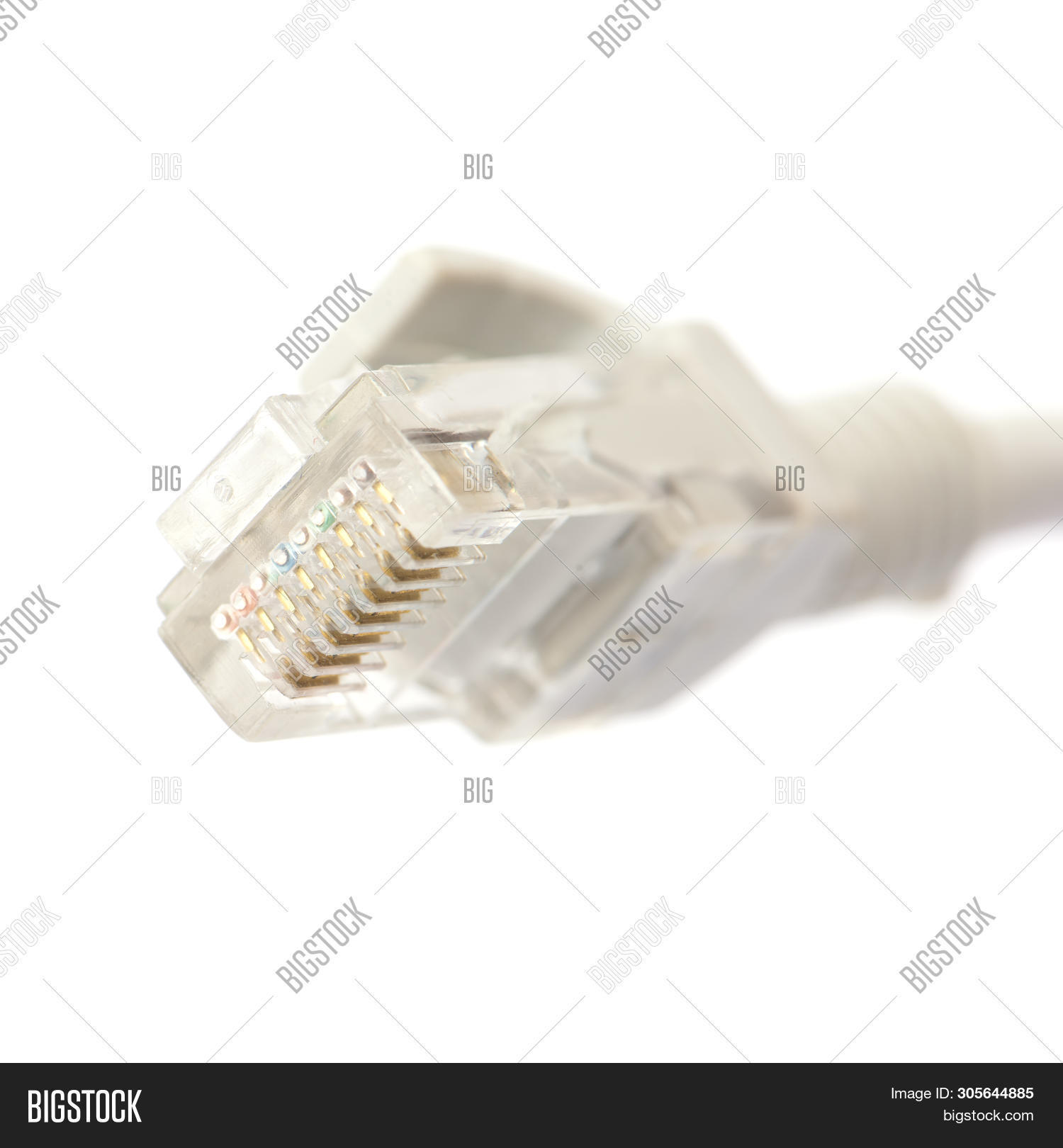 Imagen y foto Rj 45 Network Cable (prueba gratis) | Bigstock