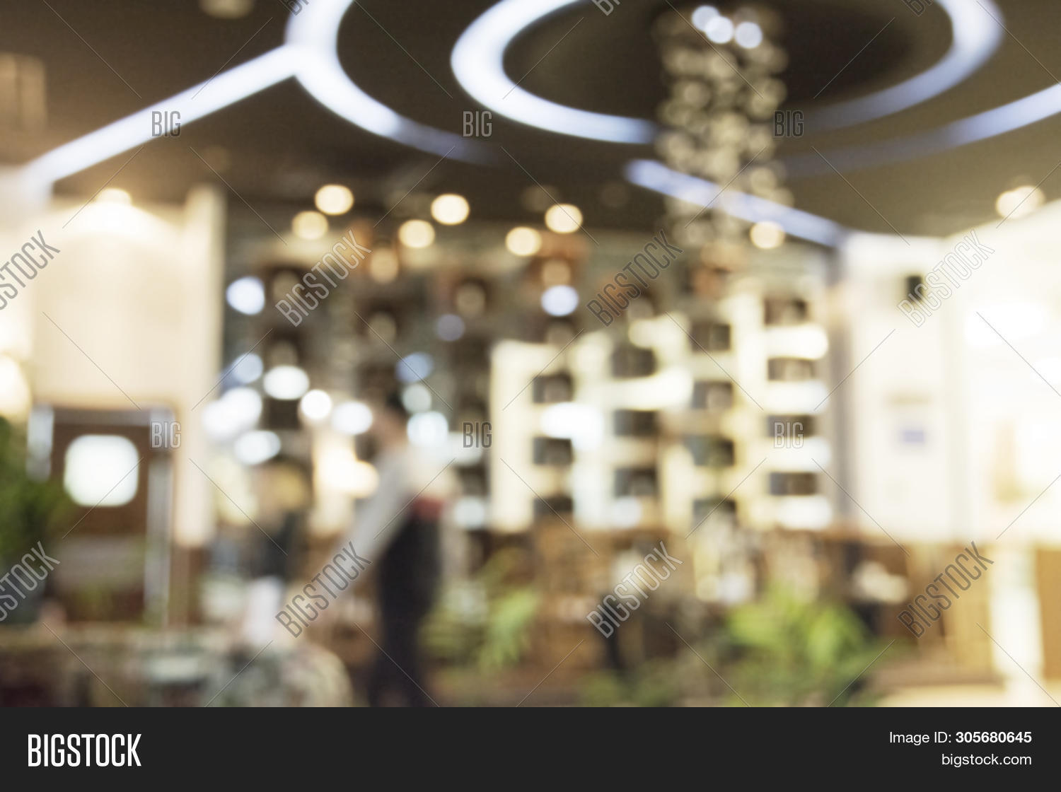 Shopping Mall Blur Image & Photo (Free Trial) | Bigstock