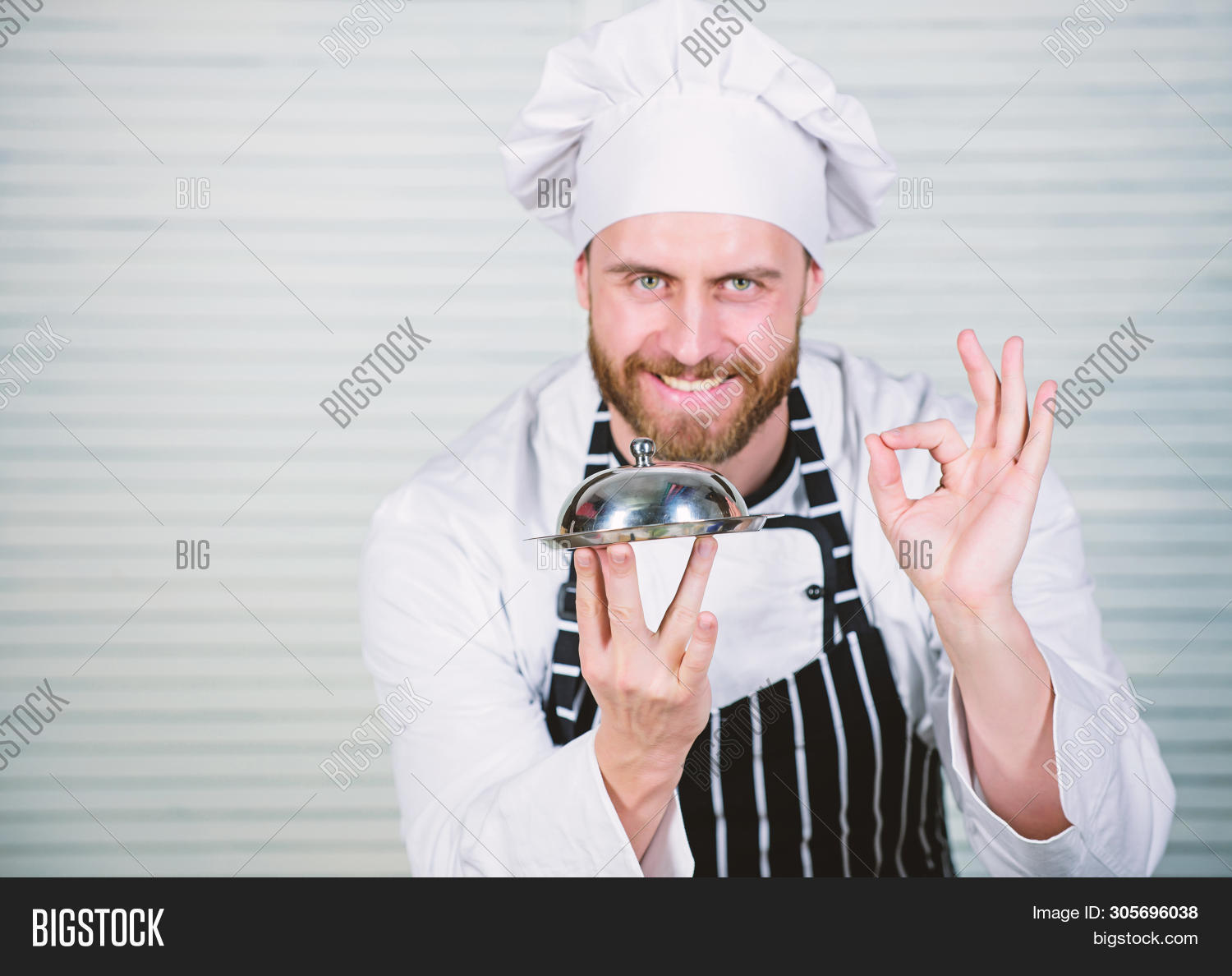 Chief Cook Gesturing Image & Photo (Free Trial) | Bigstock