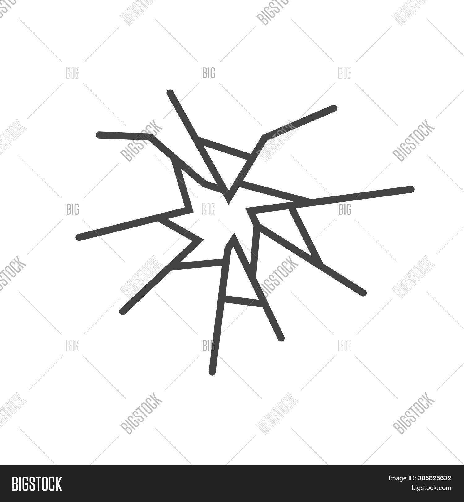 Broken Glass Icon Image And Photo Free Trial Bigstock