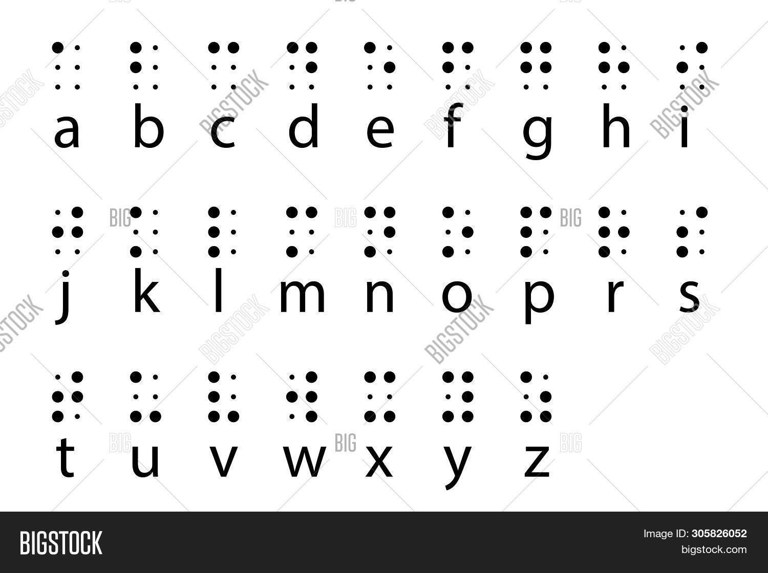 Braille Alphabet Image & Photo (Free Trial) | Bigstock