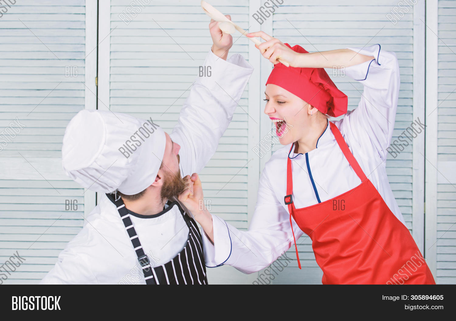 Culinary Battle Two Image & Photo (Free Trial) | Bigstock