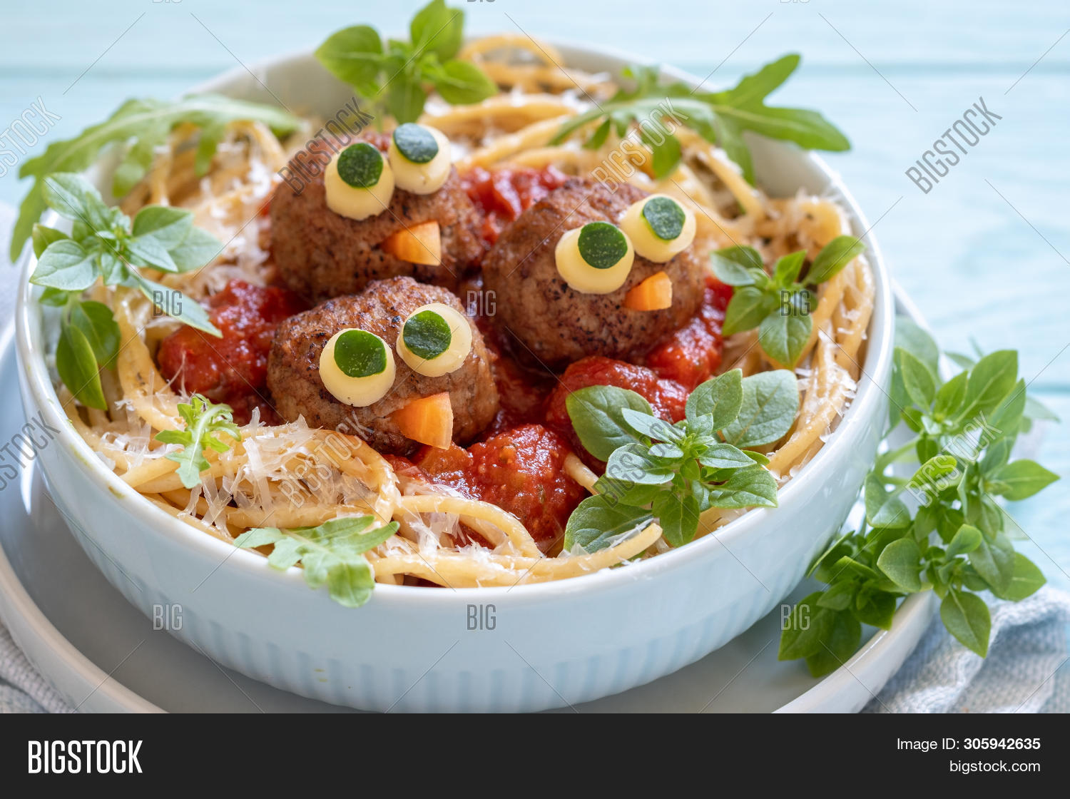 Pasta Spaghetti Funny Image & Photo (Free Trial) | Bigstock