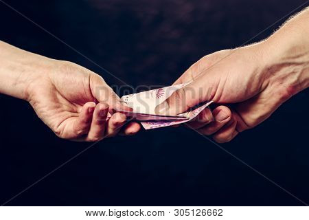 Receiving Money Image & Photo (Free Trial) | Bigstock