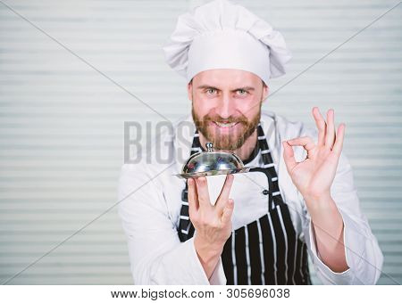 Chief Cook Gesturing Image & Photo (Free Trial) | Bigstock