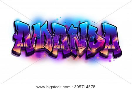 Amanda Name Text Image & Photo (Free Trial) | Bigstock