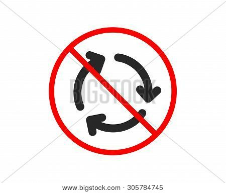 No Stop. Recycle Vector & Photo (Free Trial) | Bigstock