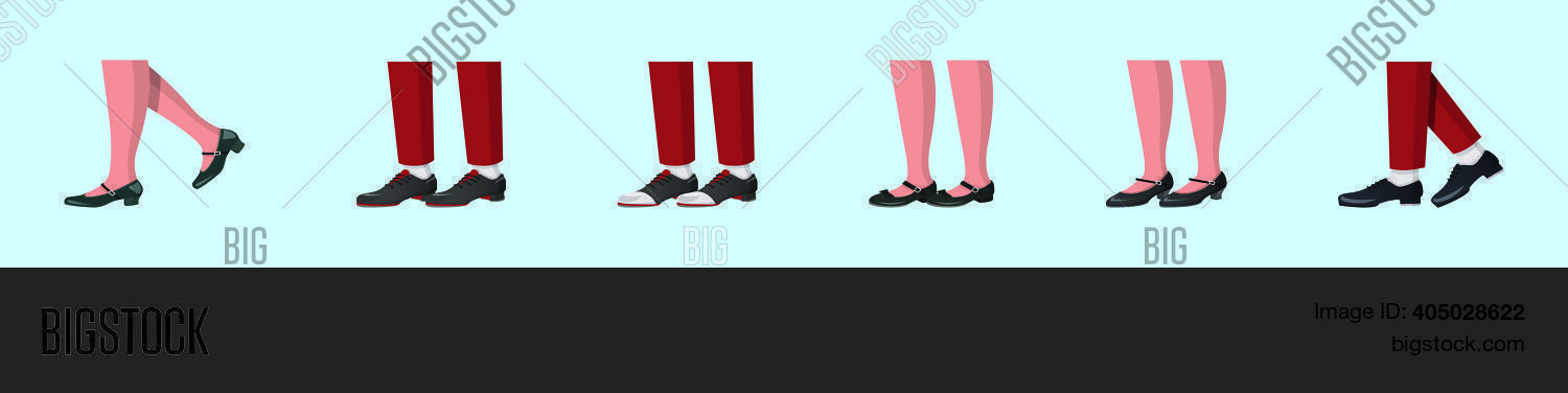 Set Tap Shoes Cartoon Vector & Photo (Free Trial) | Bigstock