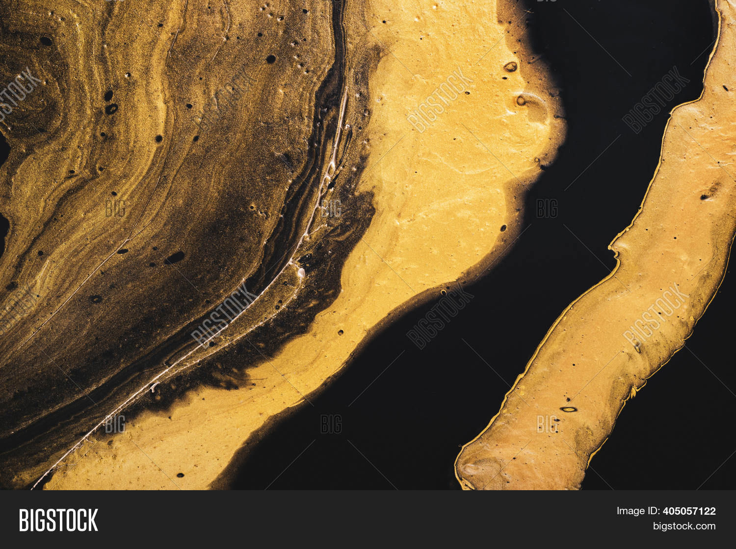 Diffuse Liquid Gold On Image & Photo (Free Trial) | Bigstock