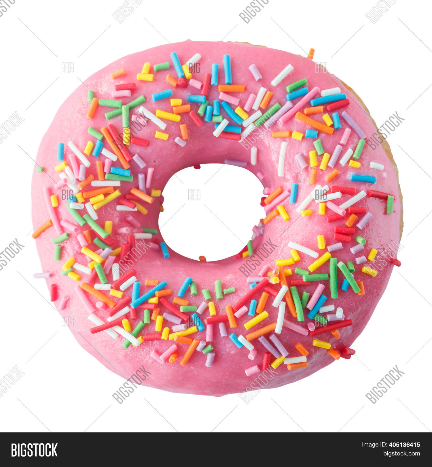 Donut Pink Glaze Image & Photo (Free Trial) | Bigstock