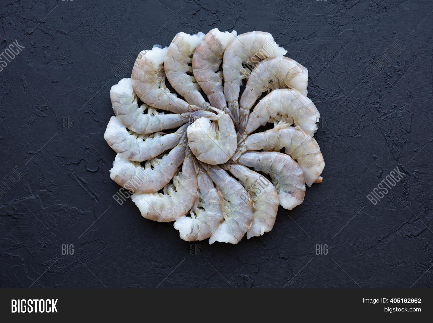 Fresh Shrimp Without Head