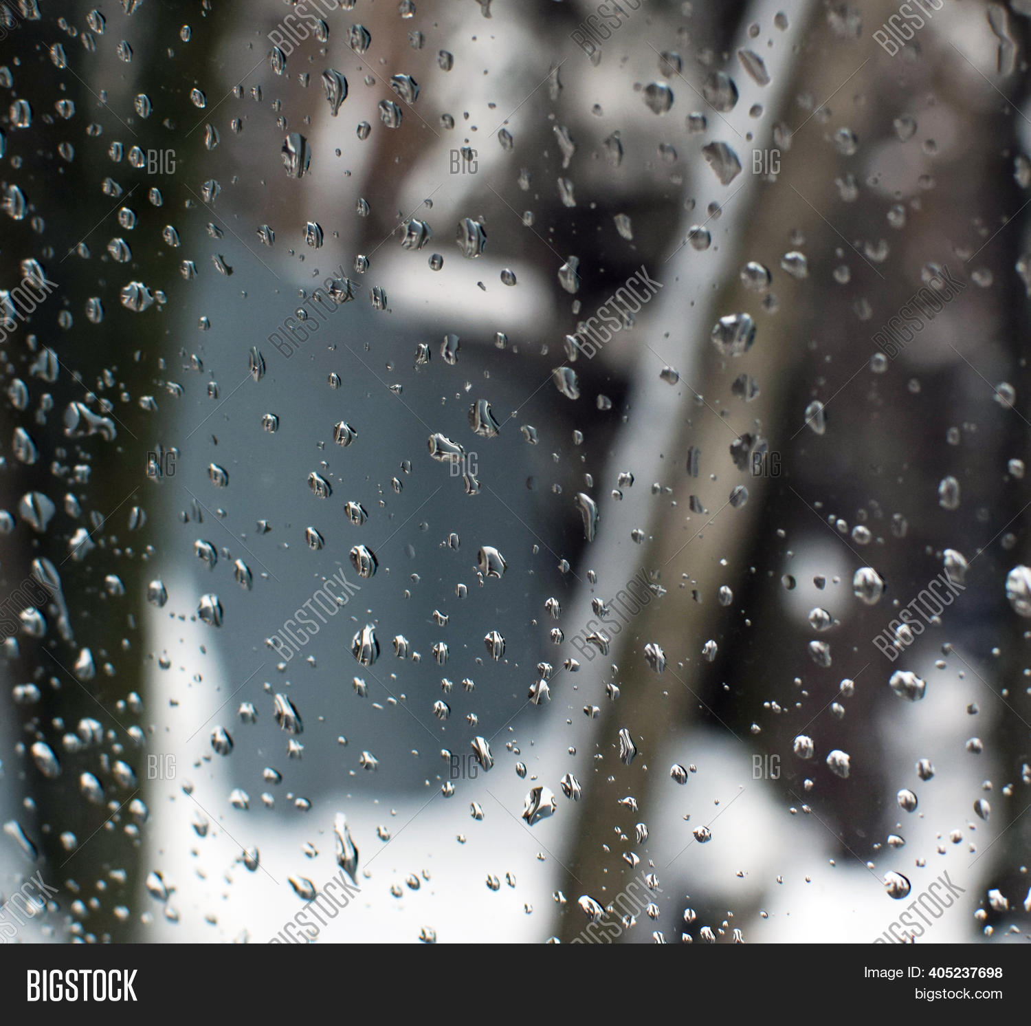 Water Drops On Window Image & Photo (Free Trial) | Bigstock