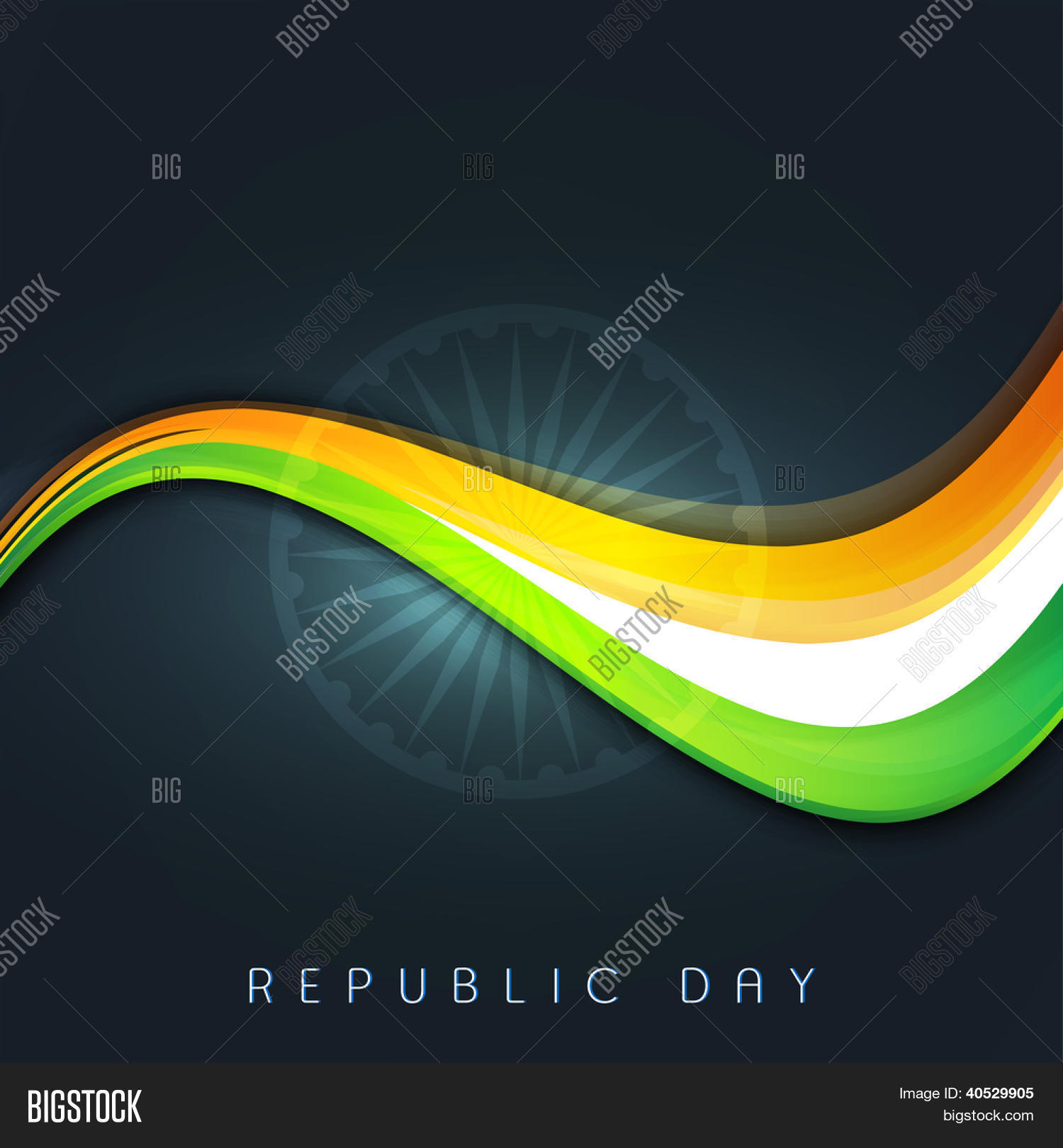 Indian Flag Color Vector & Photo (Free Trial) | Bigstock
