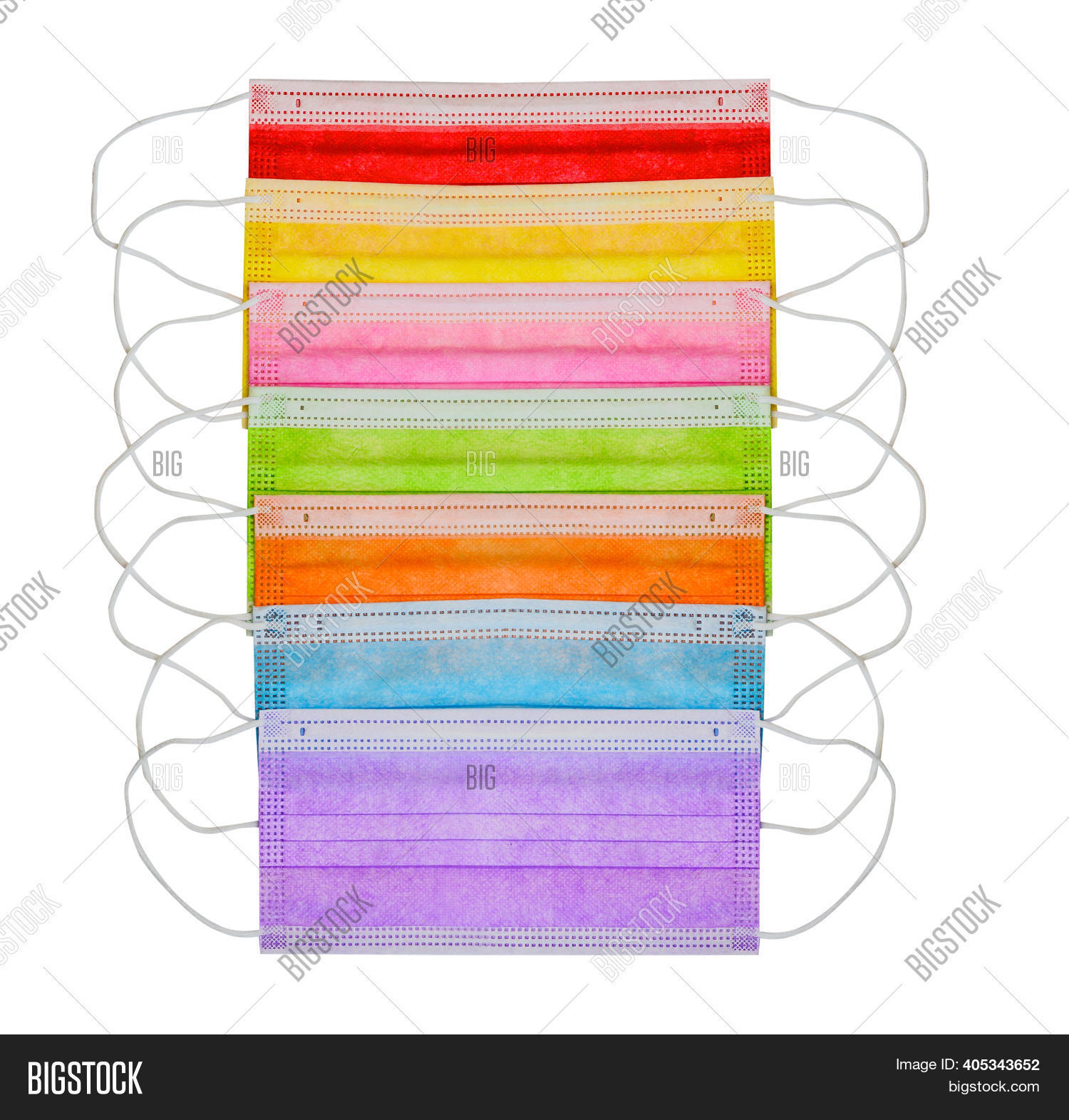 Colorful Face Mask Set Image & Photo (Free Trial) | Bigstock