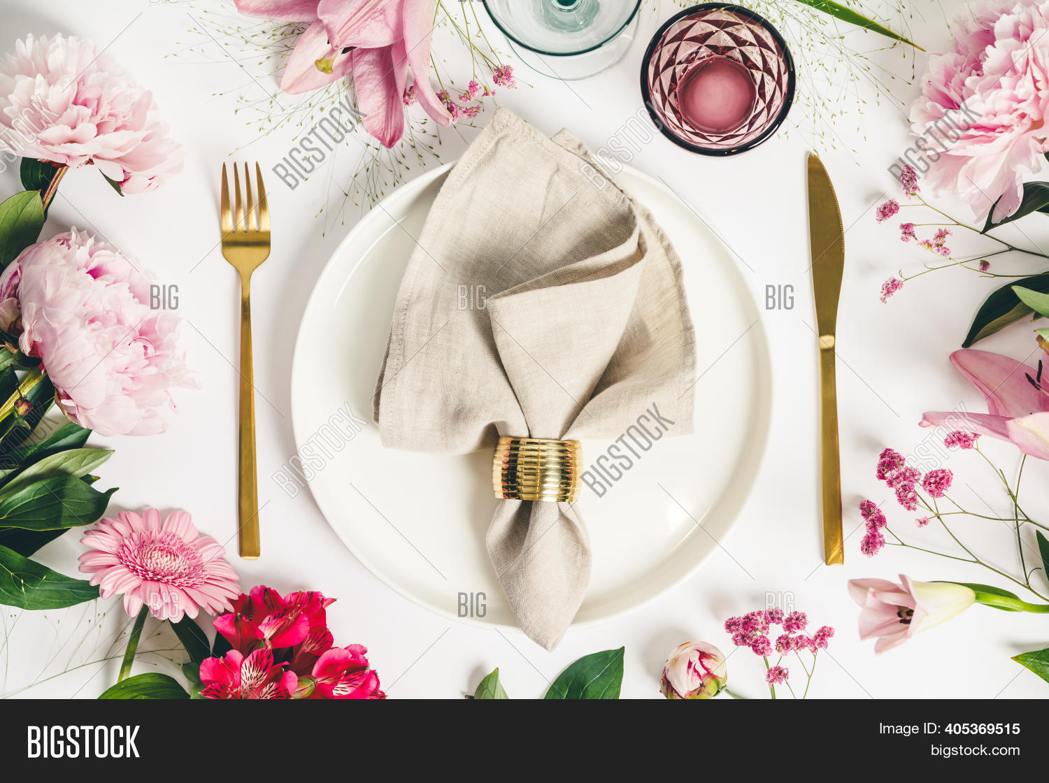 Elegant Table Setting Image & Photo (Free Trial) | Bigstock