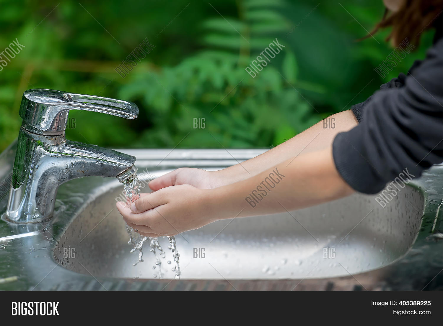 Hands Open Drinking Image & Photo (Free Trial) | Bigstock