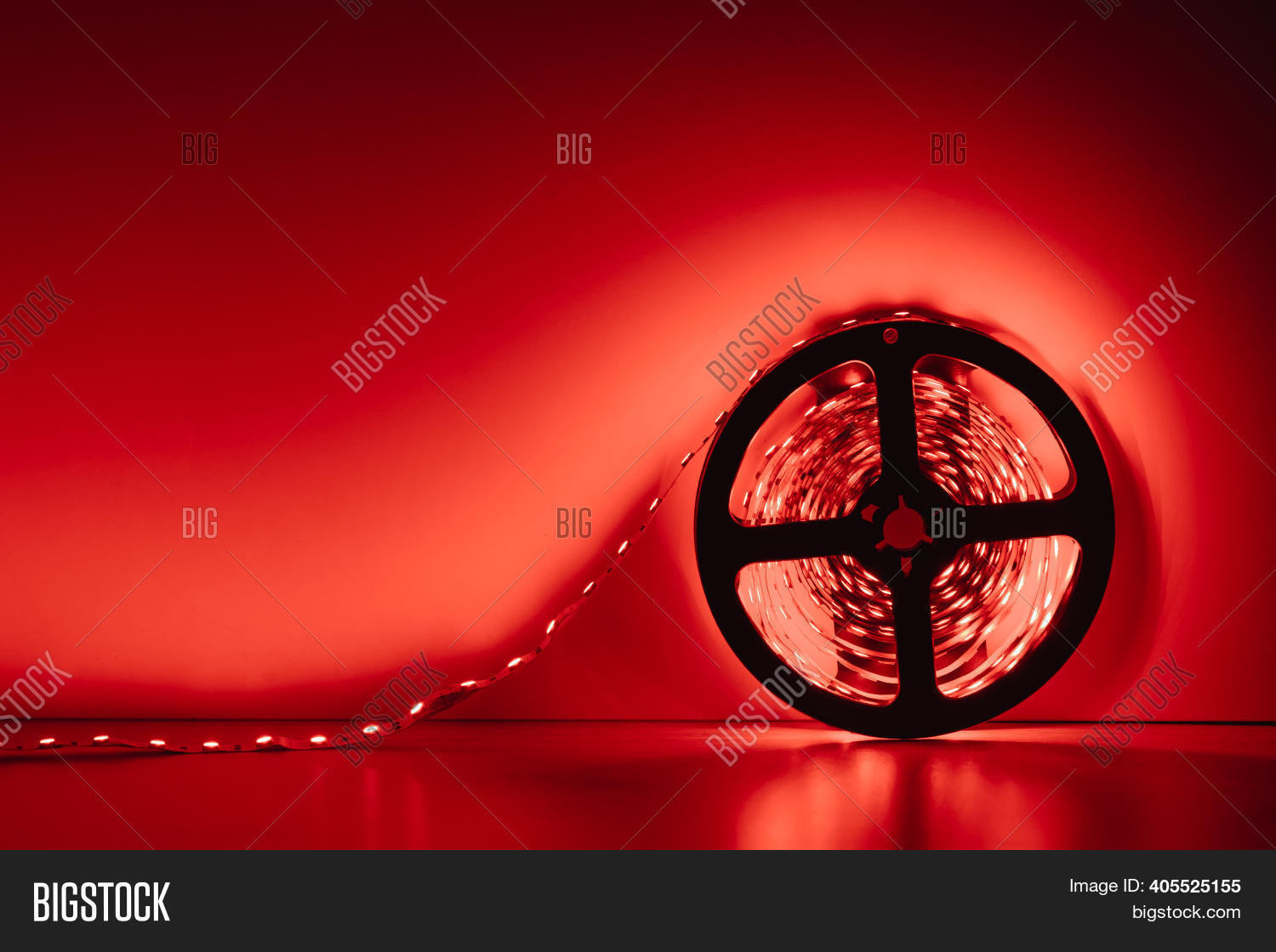 Led Strip Red Light Image & Photo (Free Trial) | Bigstock