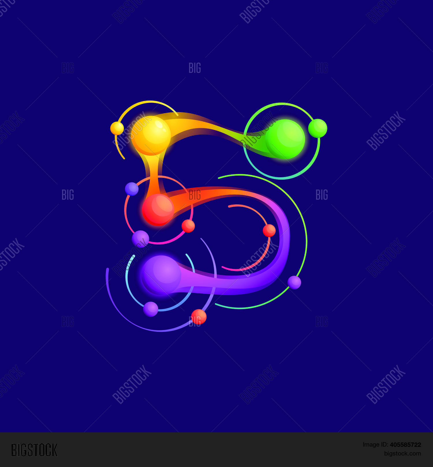 Number Five Logo Vector & Photo (Free Trial) | Bigstock