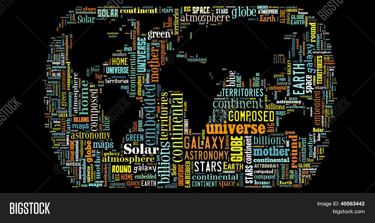 Word Cloud WORLD Map Image & Photo (Free Trial) | Bigstock