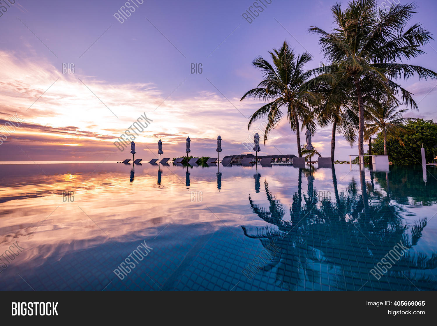 Beautiful Poolside Image & Photo (Free Trial) | Bigstock