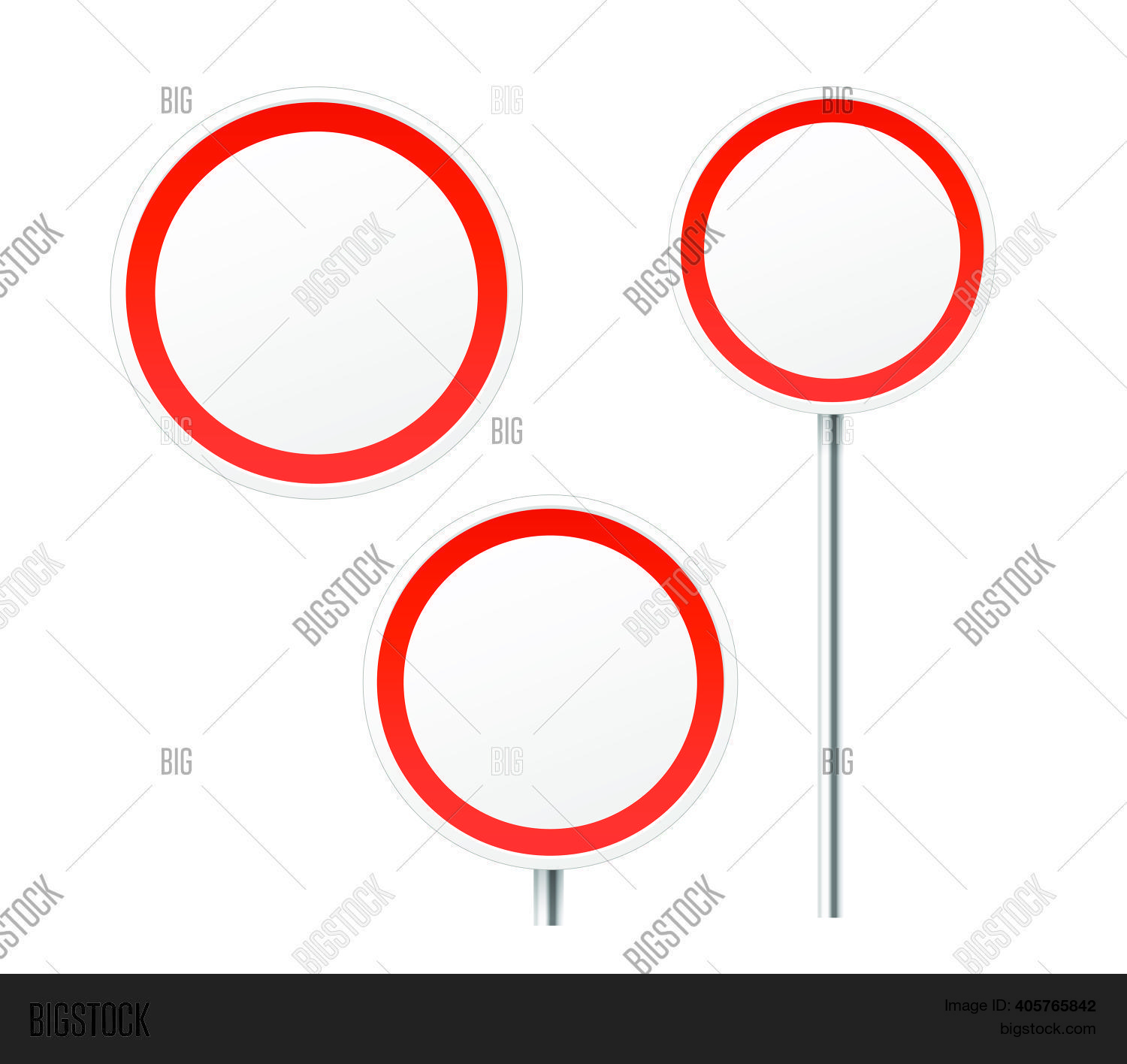Traffic Sign Vector Vector & Photo (Free Trial) | Bigstock