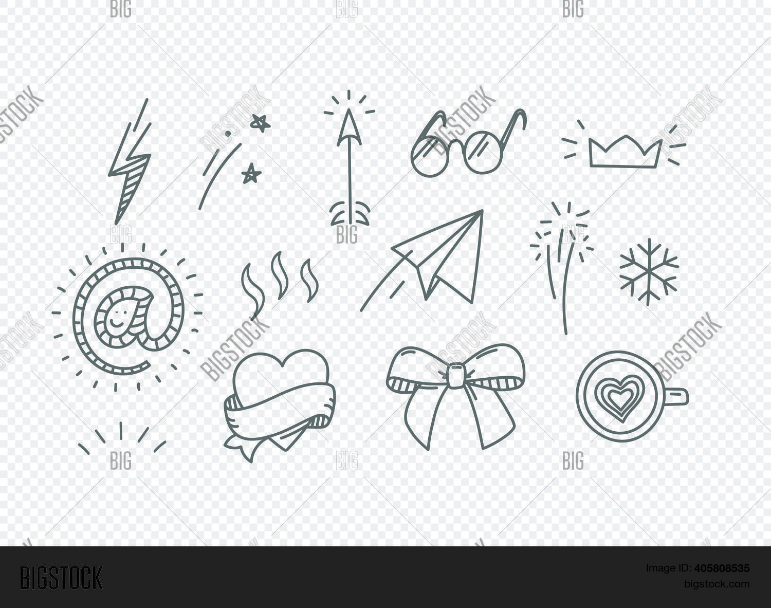 Vector Hand Drawn Vector & Photo (Free Trial) | Bigstock