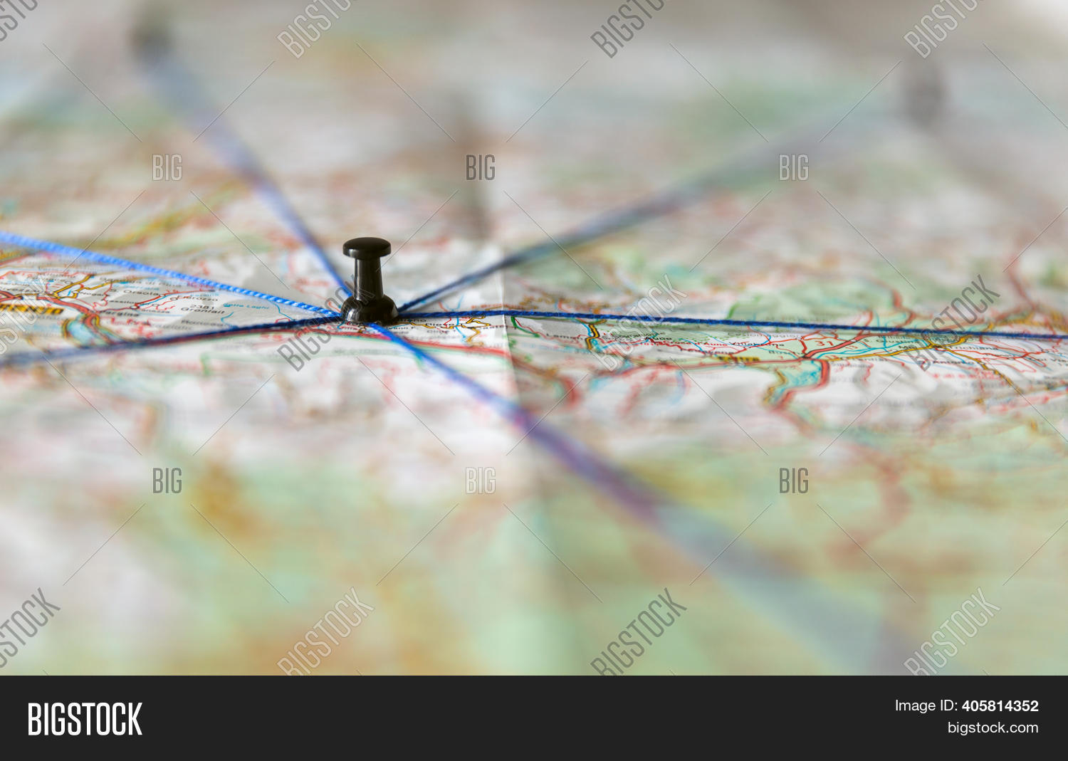 Black Pin Marks Image & Photo (Free Trial) | Bigstock