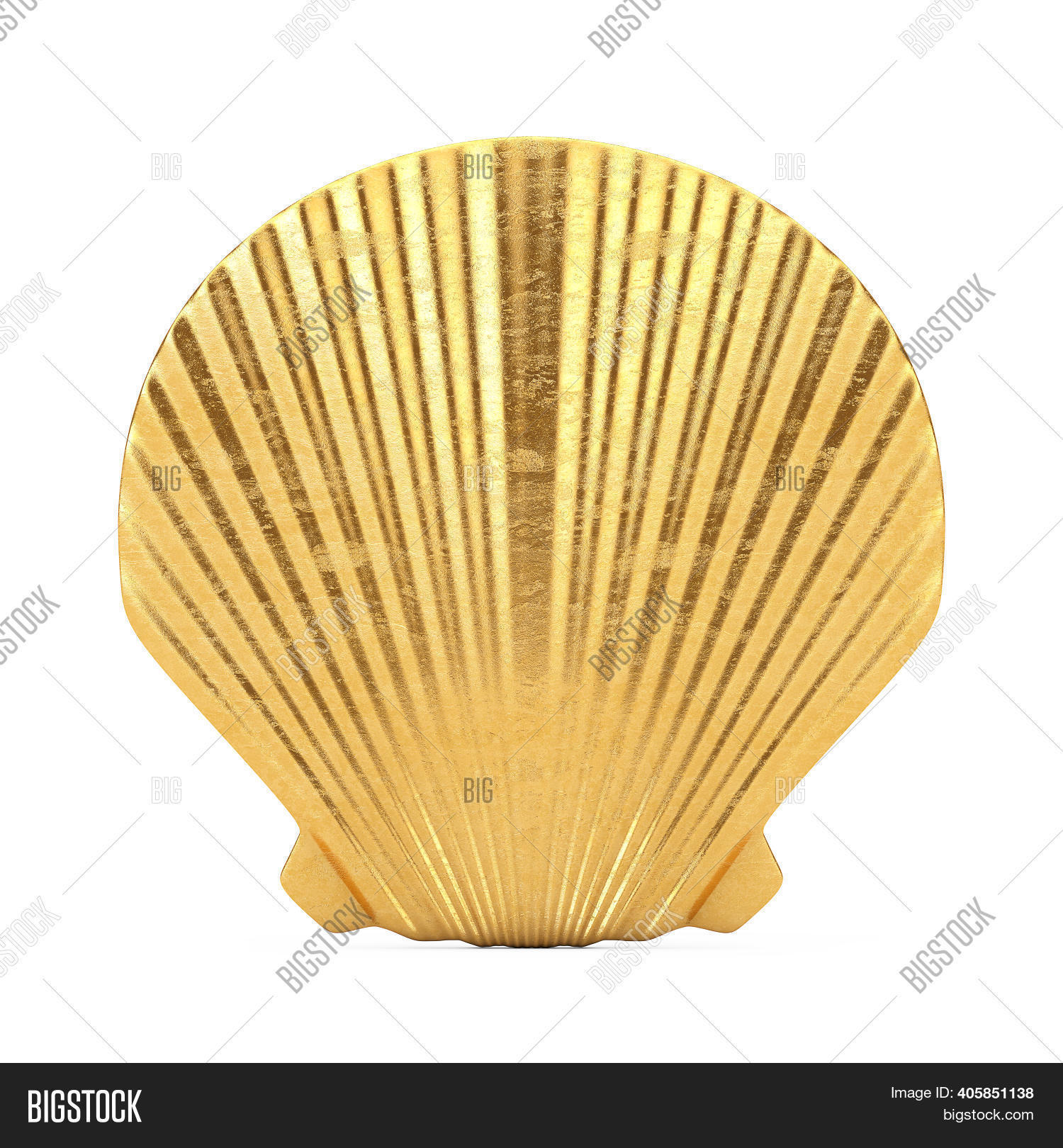 Beauty Golden Scallop Image & Photo (Free Trial) | Bigstock