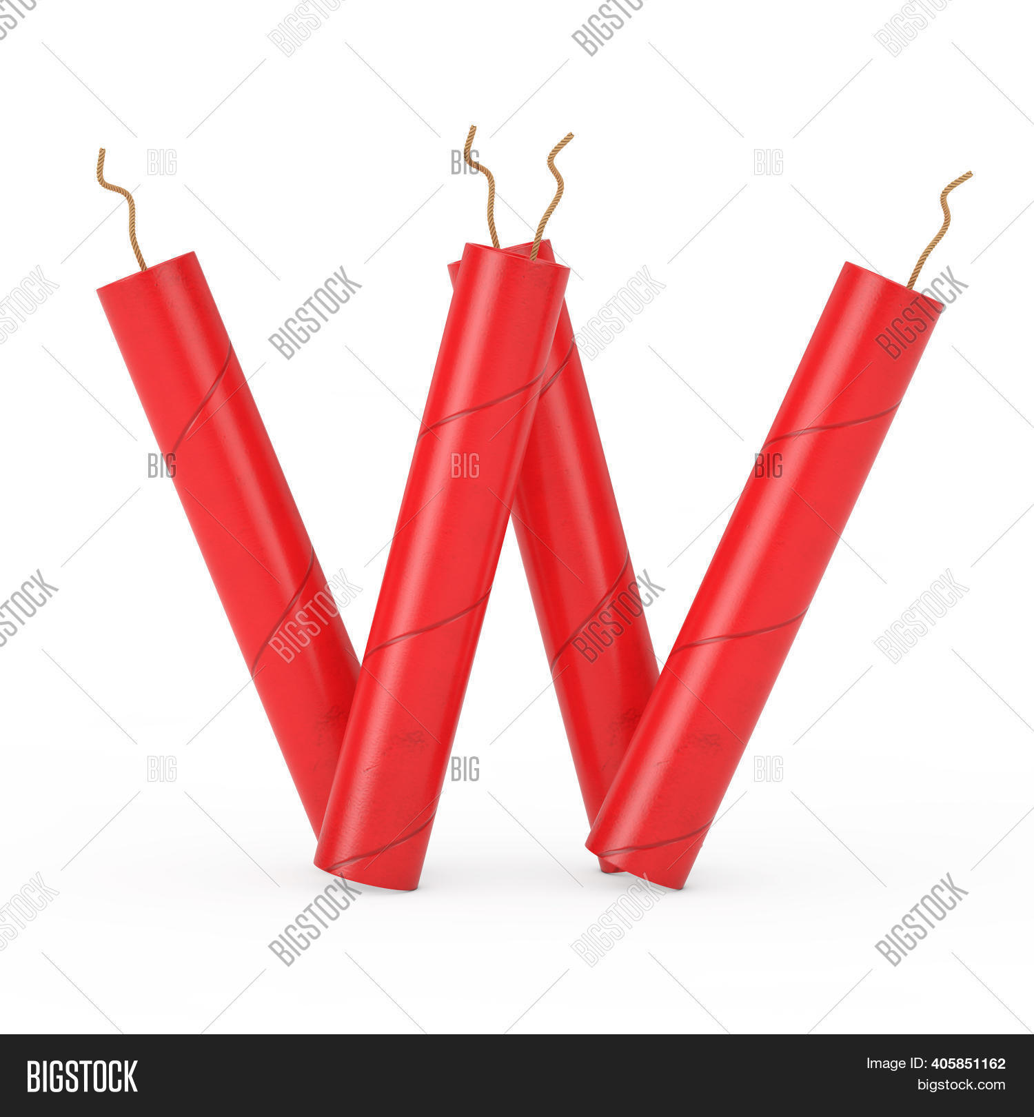 Letter W Dynamite Image & Photo (Free Trial) | Bigstock