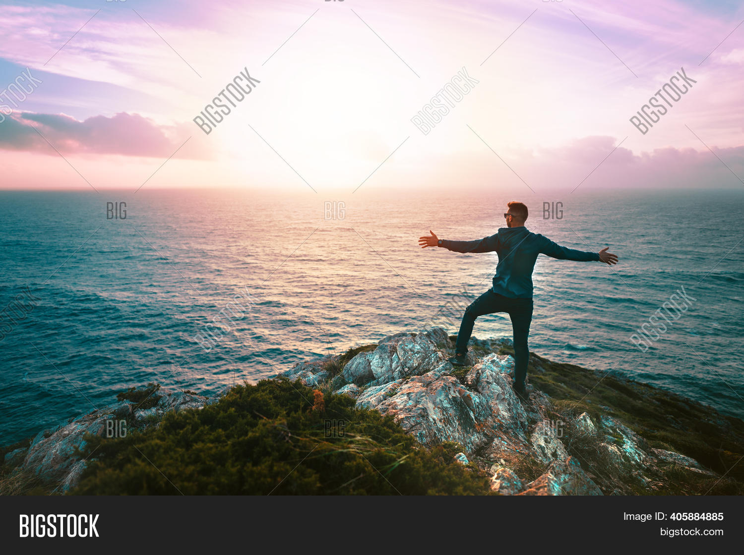 Back View Man Open Image & Photo (Free Trial) | Bigstock
