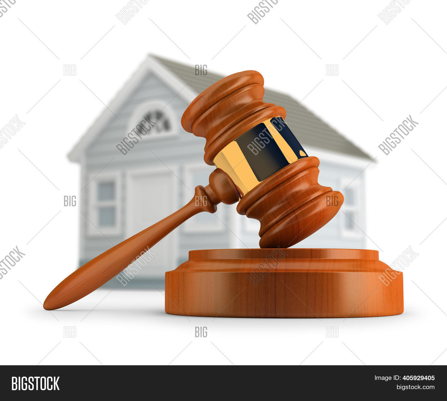 Auction Hammer On Image & Photo (Free Trial) | Bigstock