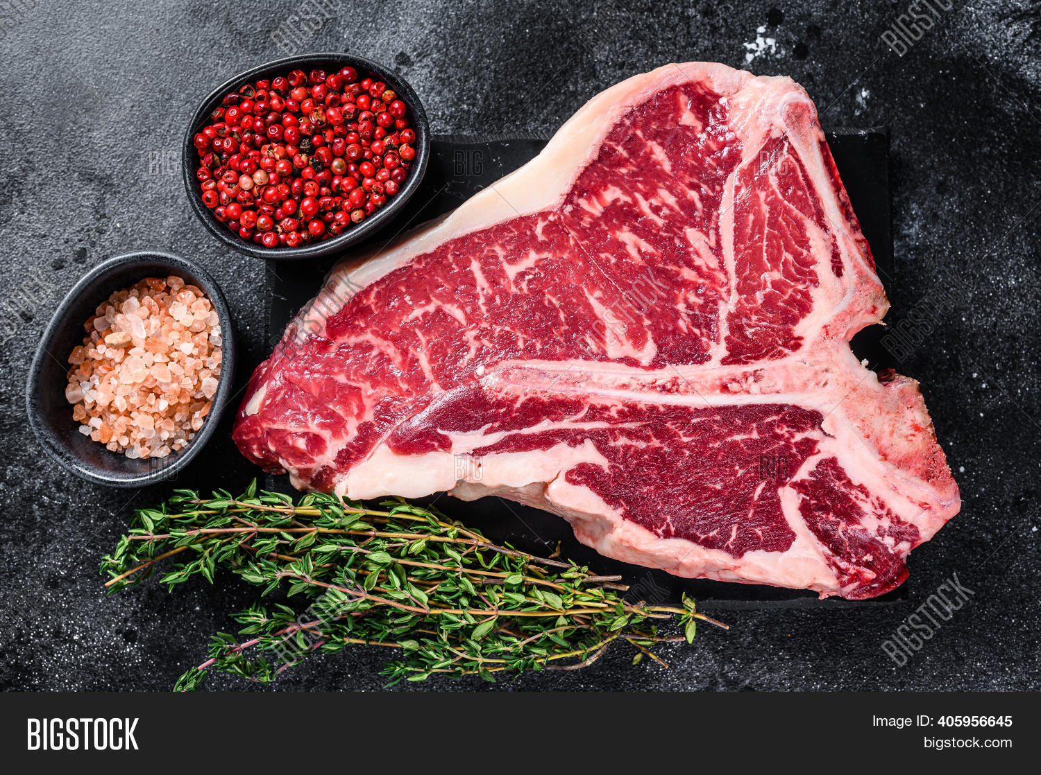 Dry-aged Raw T-bone Image & Photo (Free Trial) | Bigstock