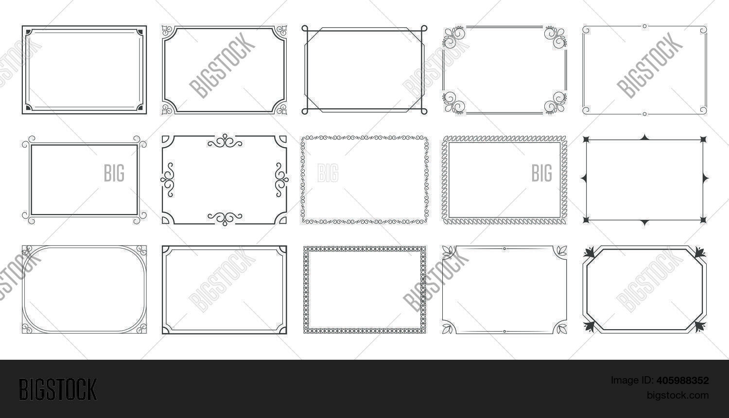 Elegant Border Frame Vector