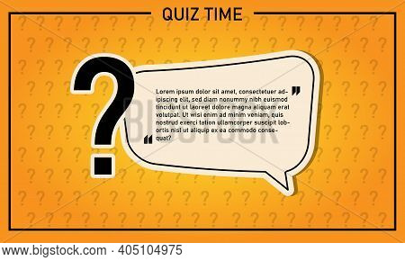 Quiz Background Images, Illustrations & Vectors (Free) - Bigstock