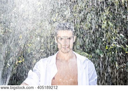 Sexy Male Rain Images, Illustrations & Vectors (Free) - Bigstock