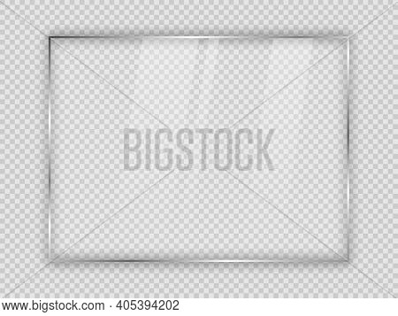 Glass Plate Rectangle Vector & Photo (Free Trial) | Bigstock