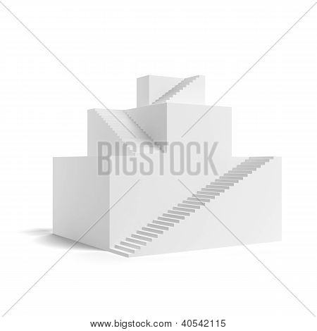 Hierarchy Stairs. Image & Photo (Free Trial) | Bigstock