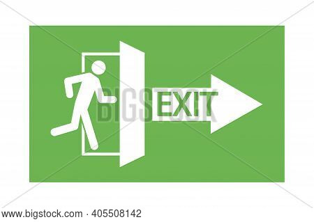 Man Running Door. Vector & Photo (Free Trial) | Bigstock