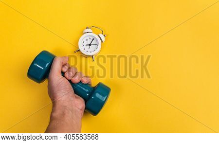 Dumbbell Alarm Clocks Image & Photo (Free Trial) | Bigstock