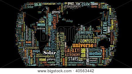 Word Cloud WORLD Map Image & Photo (Free Trial) | Bigstock